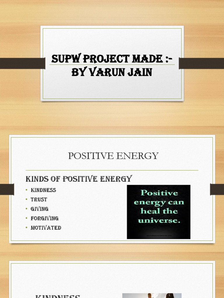 Positive vs. Negative Energy Insights | PDF