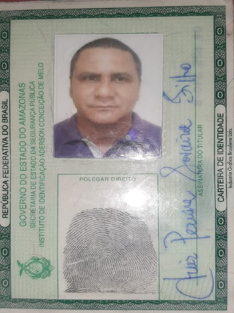 RG Frente Luiz Completo | PDF