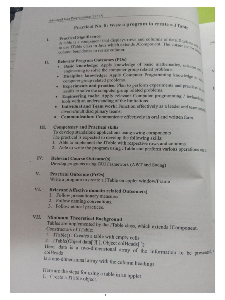 Ajp Practical No 8 | PDF