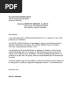 Request Letter For Comelec | PDF | Government