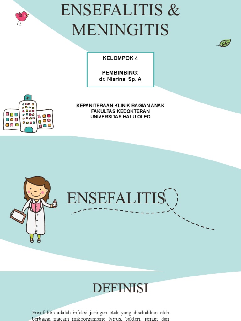 Ensefalitis Meningitis NEW | PDF