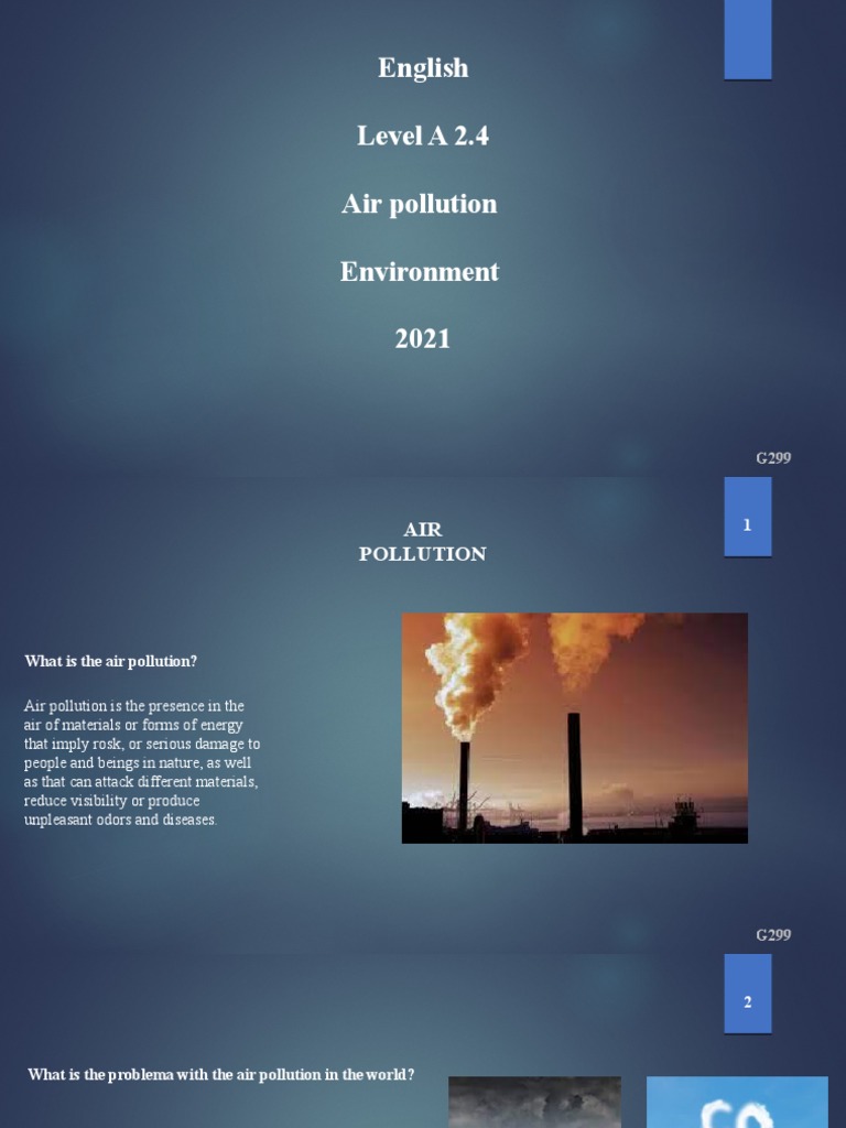Solutions to Air Pollution Issues | PDF