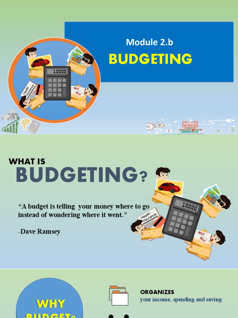 Module 2 Budgeting | PDF