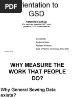 GSD Manual | PDF | Sewing | Scissors