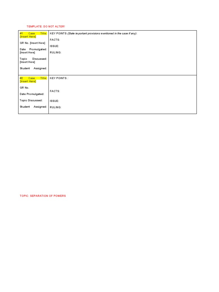 Separation of Powers Case Digests | PDF | Lawyer | Bail