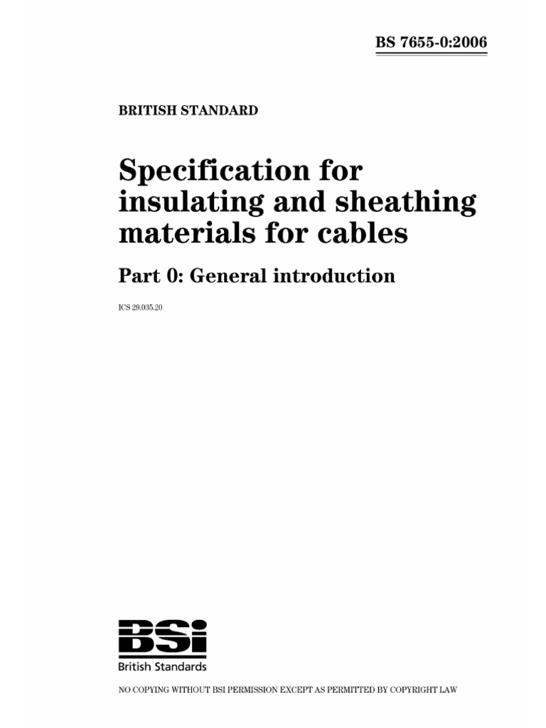 Bs 7655 0 2006 | PDF