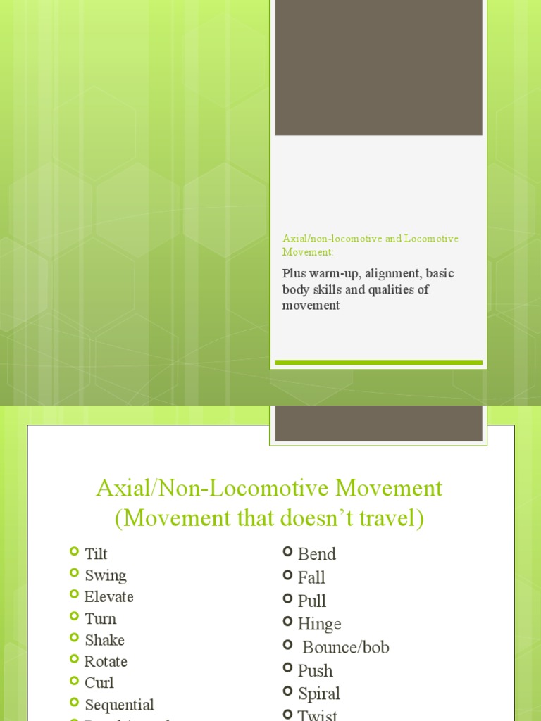 A Comprehensive Guide to Axial, Locomotive, and Jazz Dance Movements ...