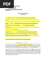 Contoh BAP Saksi Korban | PDF