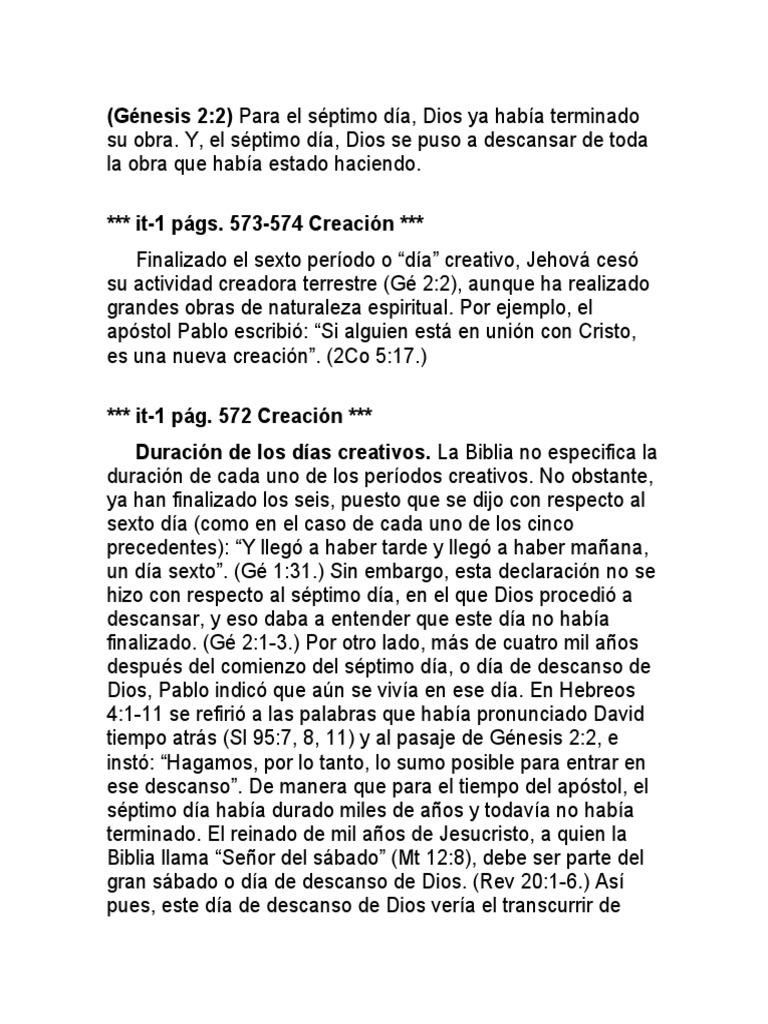 Génesis Capítulo 2 Explicado Por Versículos | PDF | Alma | Adán y Eva