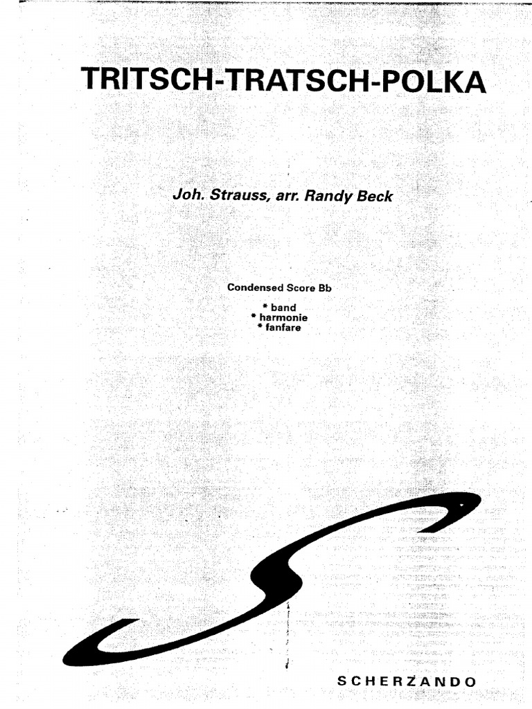 Tritsch Tratsch Polka 55f8157066882 | PDF