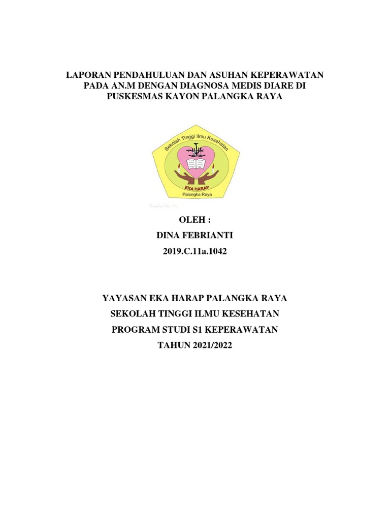 Dina Febrianti - Diare LP, ASKEP, SAP, LEAFLET | PDF