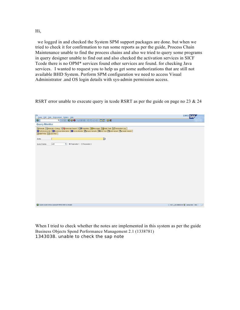 SPM Configuration and Authorization Issues | PDF
