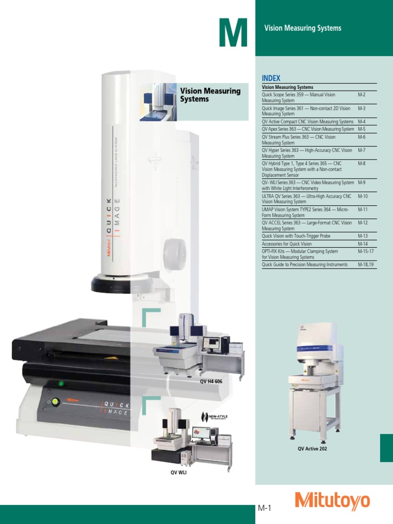 Vision Measuring Systems | PDF | Autofocus | Zoom Lens