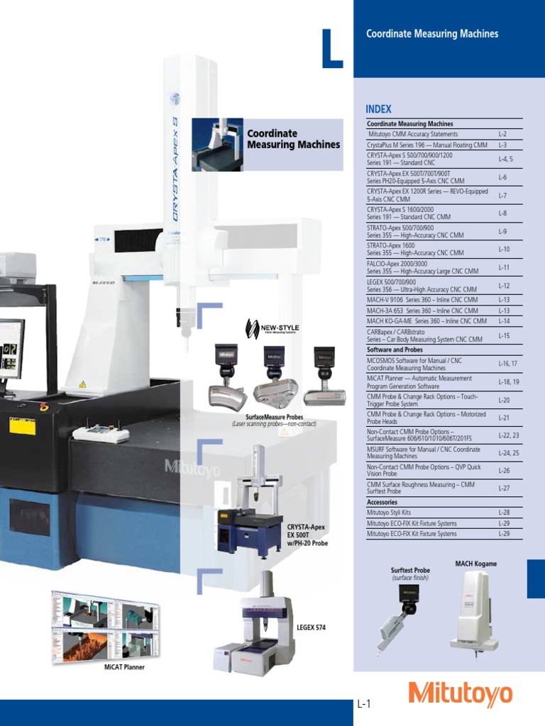 Coordinate Measuring Machines | PDF | Metrology