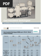 Gas-Insulated Switchgear Type 8DQ1: Technical Data | PDF | Electrical ...