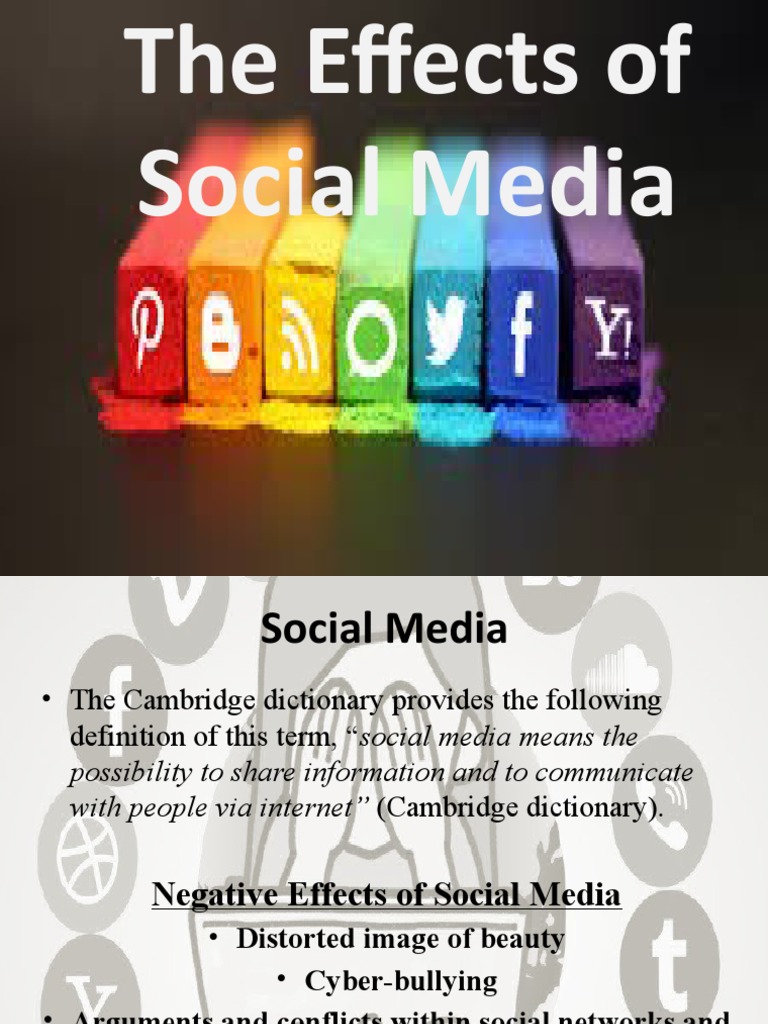 The Effects of Social Media | PDF