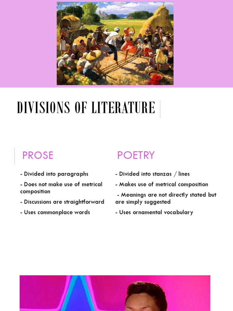 Divisions of Literature | PDF | Narrative | Poetry