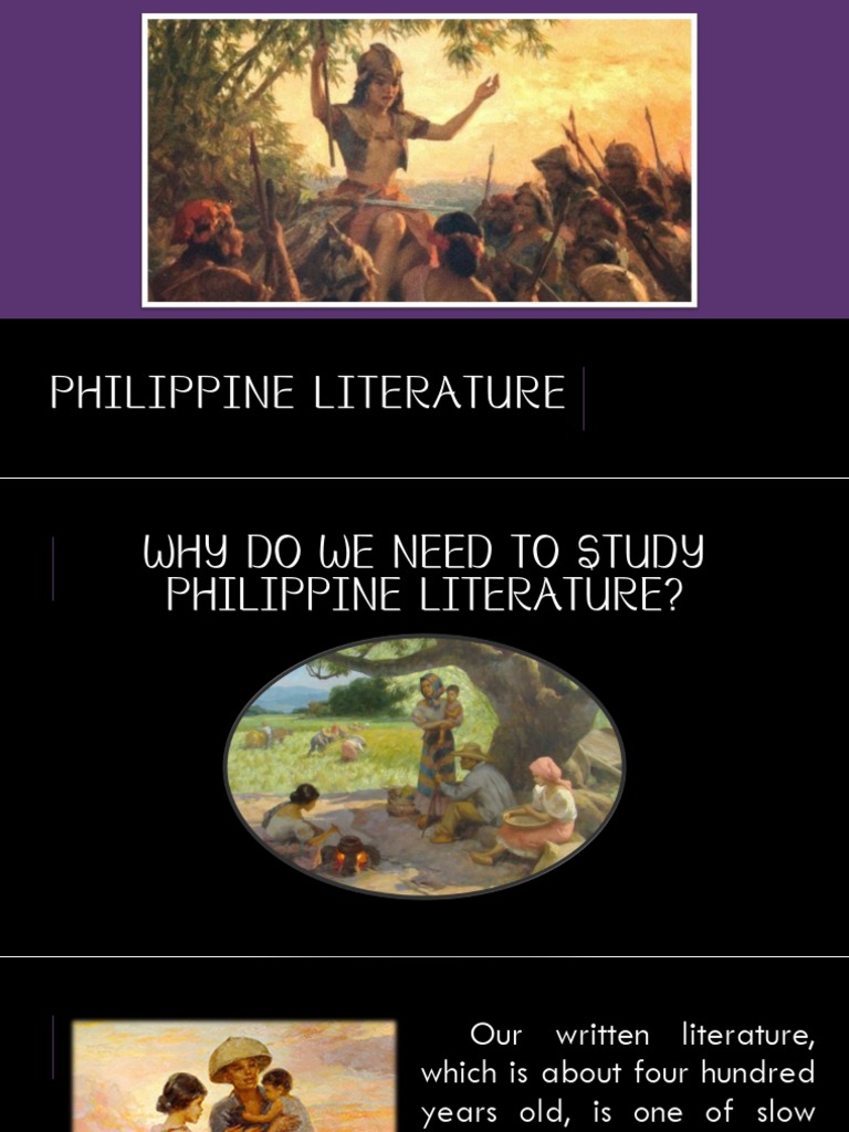 1 - Course Introduction EL 202 Survey of Philippine Literature in ...