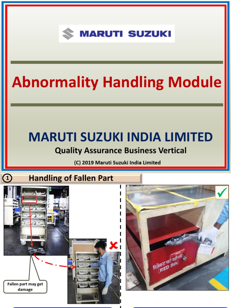 Abnormal Handling Module (English Version) | PDF | Computing