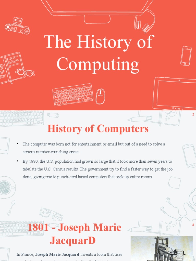 Topic 2 History of Computing | PDF | Personal Computers | Intel