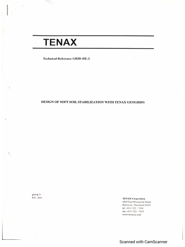 Tenax | PDF