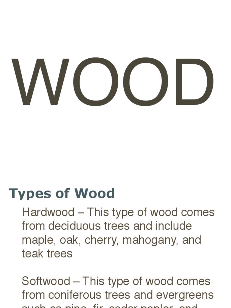 Wood | PDF | Wood | Strength Of Materials