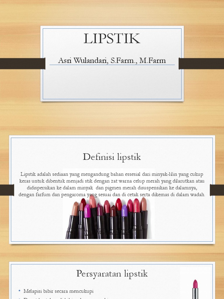 Lipstick | PDF