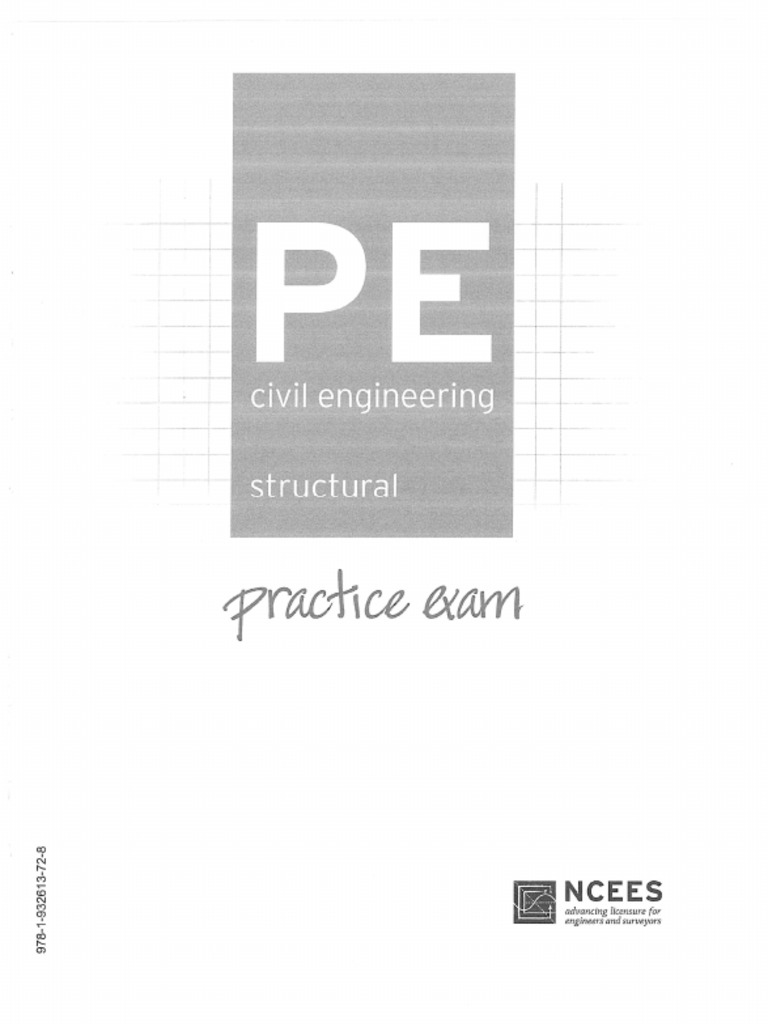 Pe Civil Structural Practice Exams | PDF