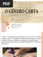 Modelo Carta Pessoal | PDF