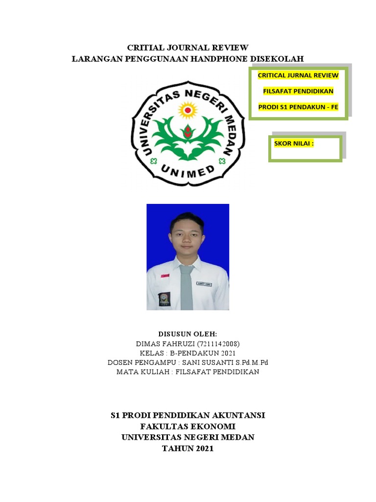 CJR Filsafat Pendidikan | PDF