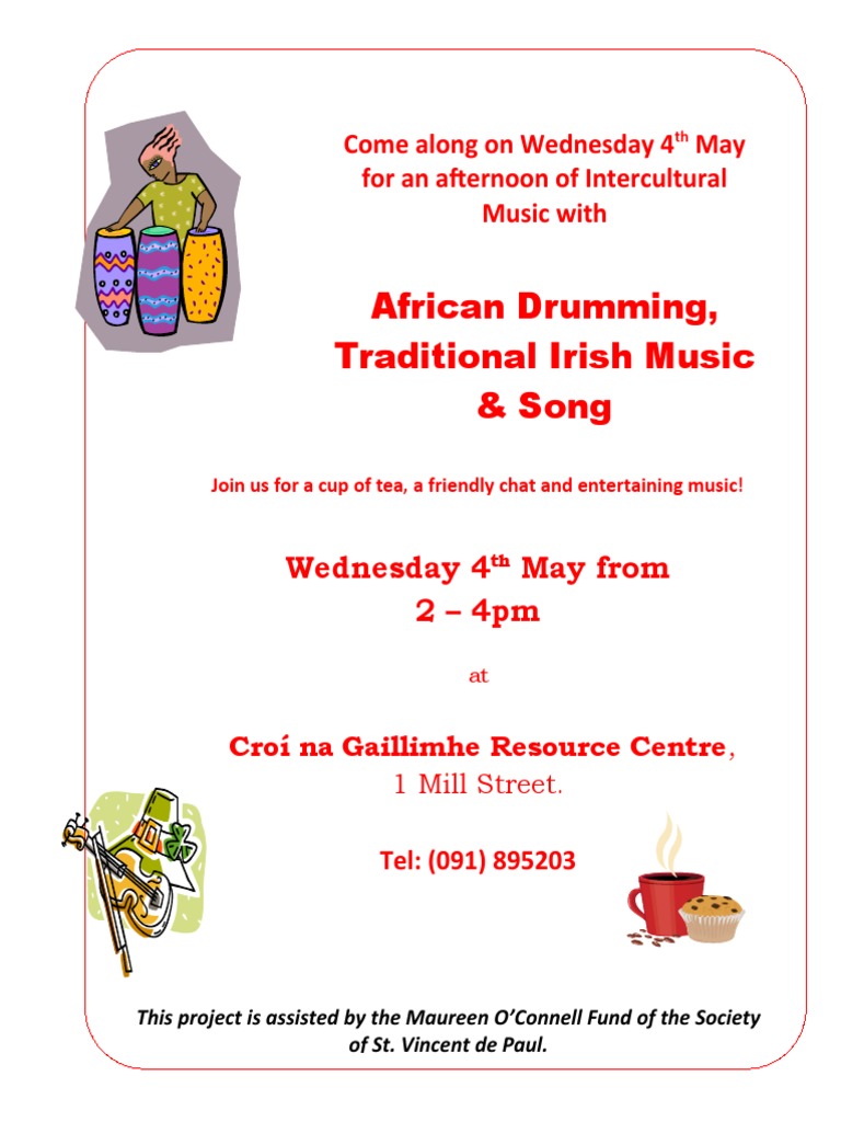 Intercultural Music Event Poster | PDF | Social Science