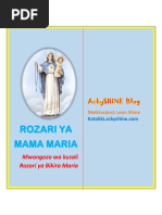 Litania Ya Bikira Maria | PDF
