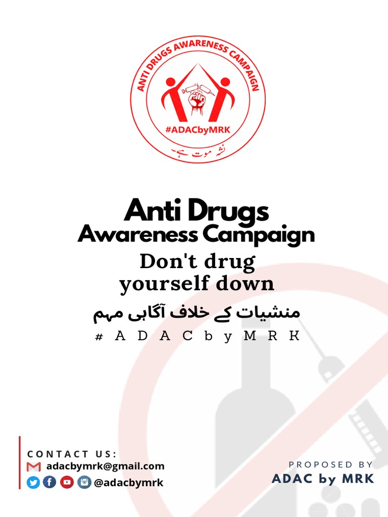 Anti Drugs Awareness Campaign | PDF | Substance Abuse | Mass Media