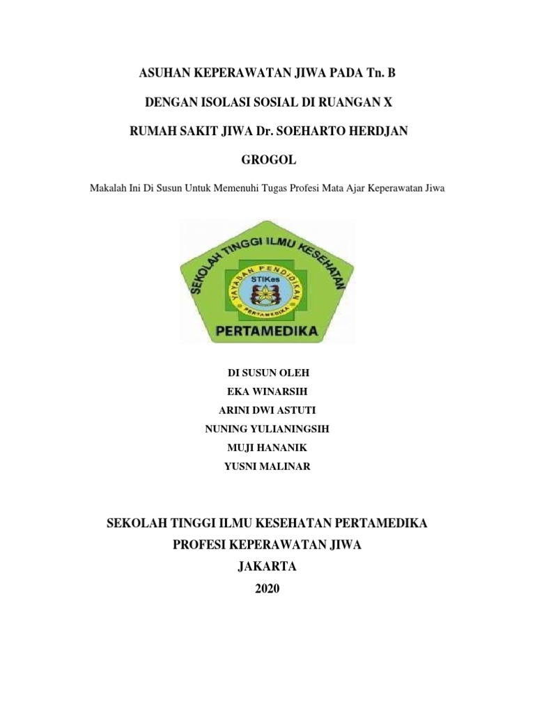 Makalah Seminar Praktek Jiwa | PDF | Karier & Perkembangan