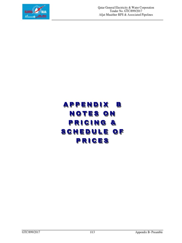 Afjat Muaither RPS & Associated Pipelines Project Tender No. GTC/899/ ...