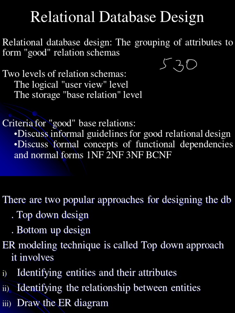 Relational Database Design | PDF | Relational Model | Conceptual Model