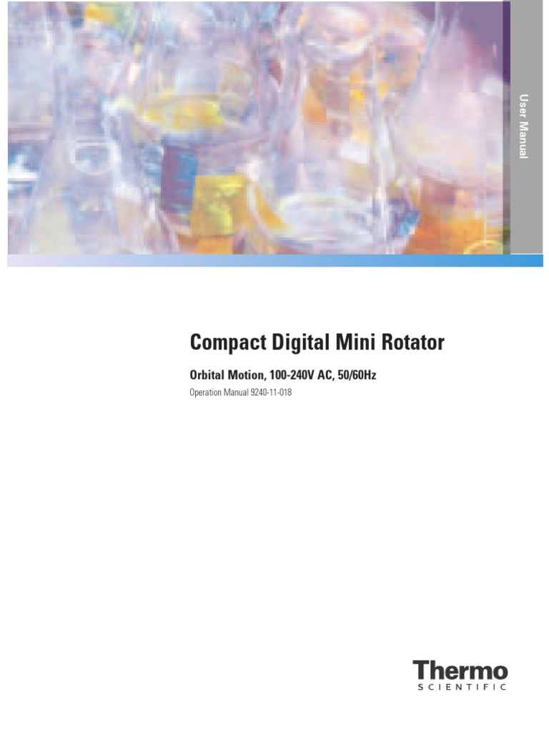 User Manual - Thermo Scientific - Model 88880025 and 88880026 - Compact ...