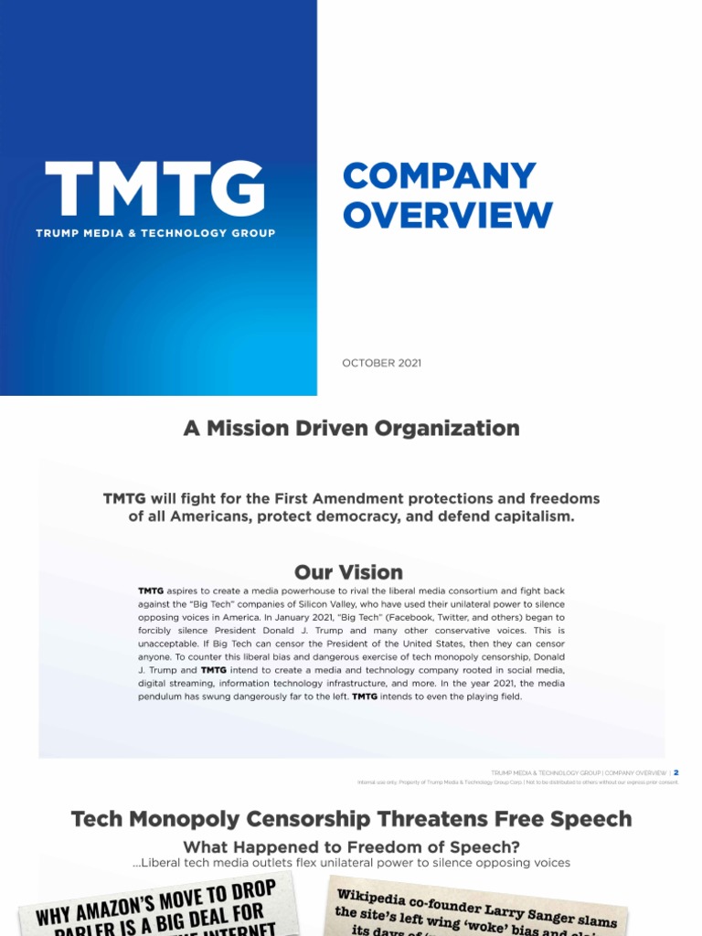 TMTG Company Overview | PDF