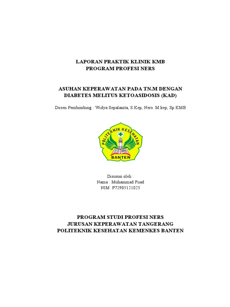 ASKEP - DM KAD - M.Fuad (Profesi) | PDF