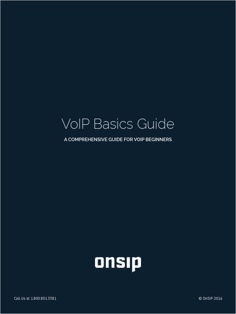 VoIP Basics | PDF | Voice Over Ip | Computer Network