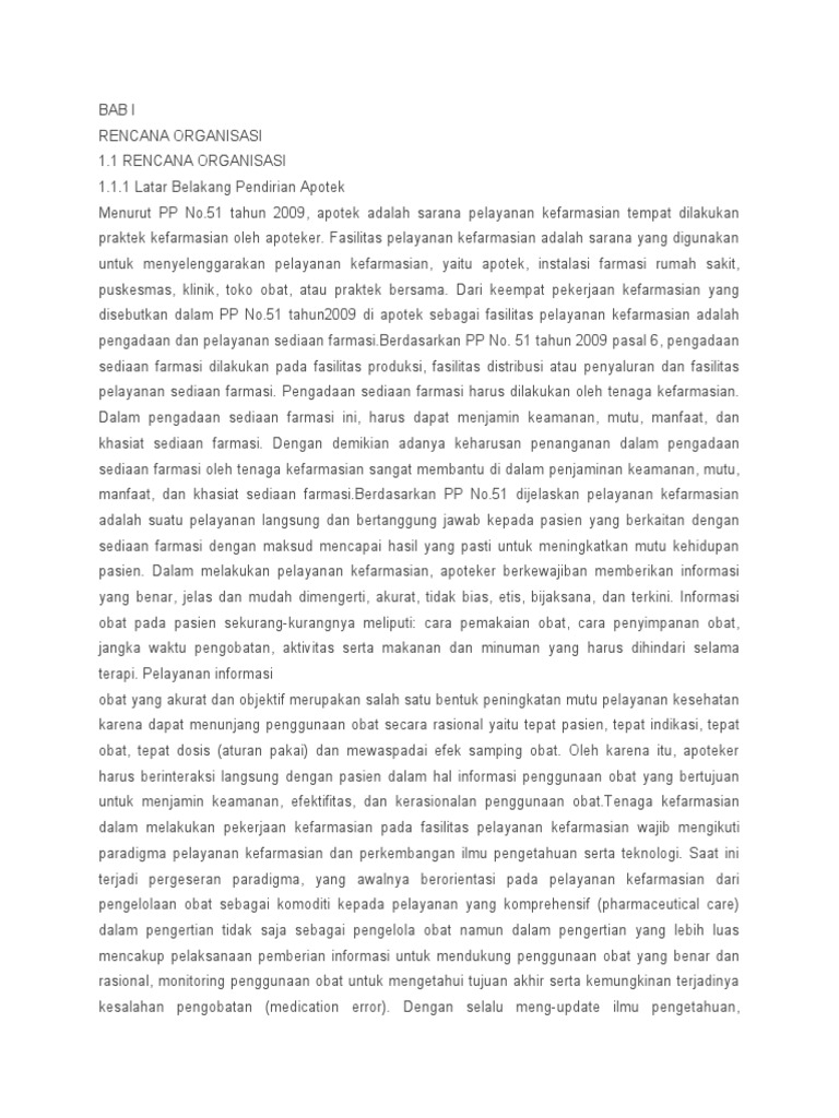 Ide Usaha Membangun Apotek Pdf