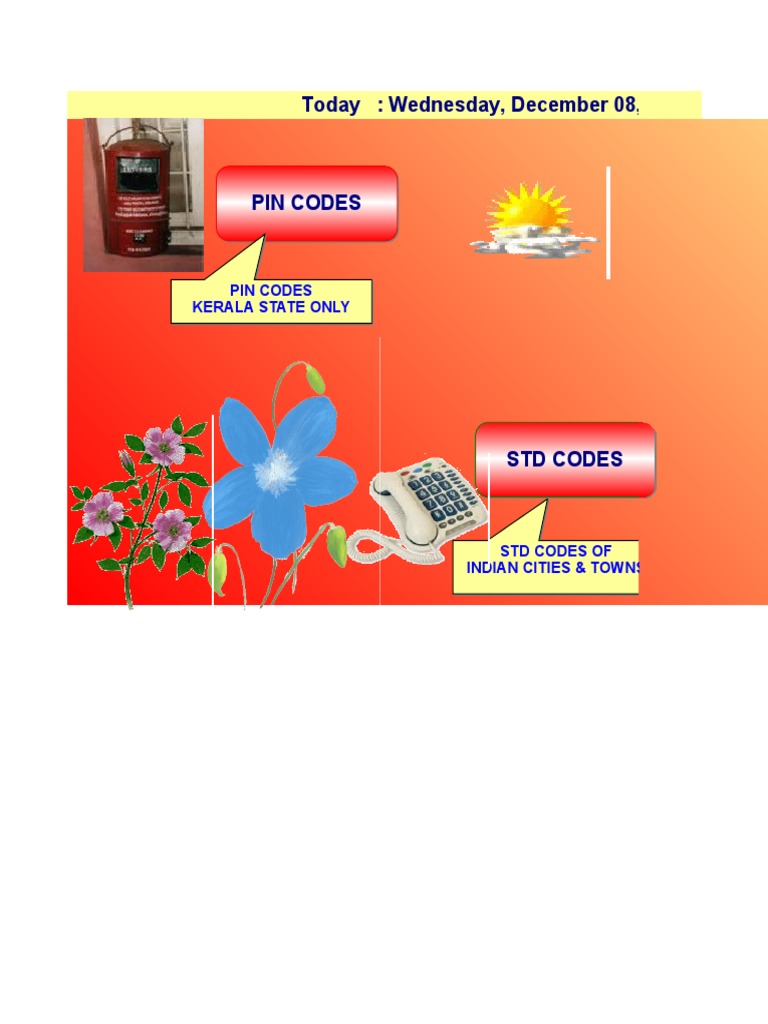 STD Code for Bangalore | PDF | Games & Activities | Law