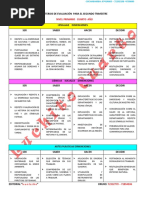 3ro Criterios de Evaluación | PDF | Higiene