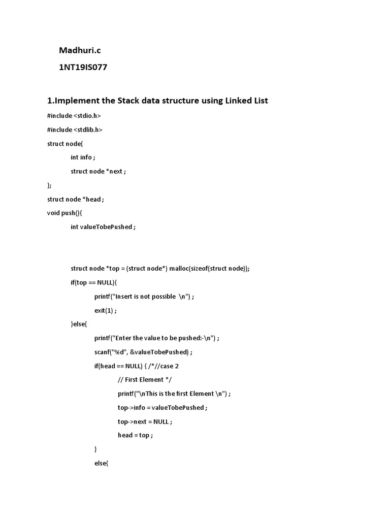 Ds Assingment | PDF | Computer Programming | Algorithms And Data Structures