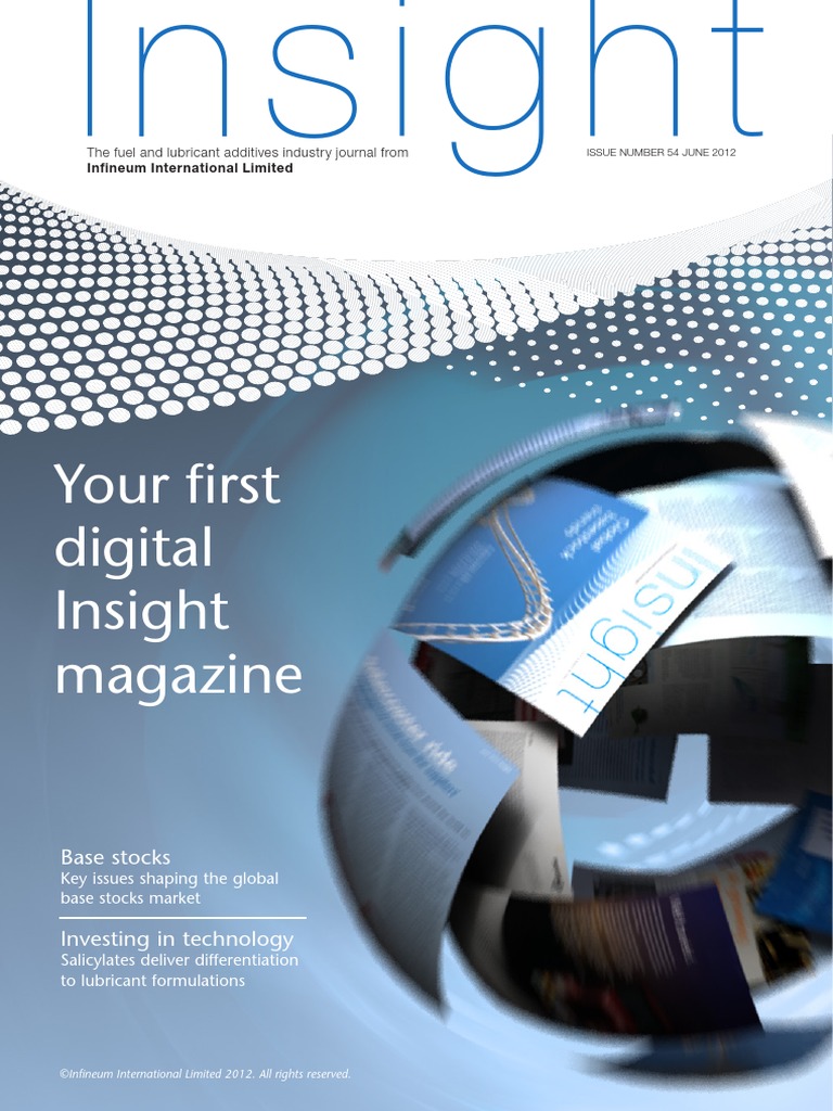 Infinium Insight54 | PDF | Motor Oil