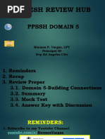 PPSSH Domains and Strands 34 | PDF | Learning | Educational Assessment