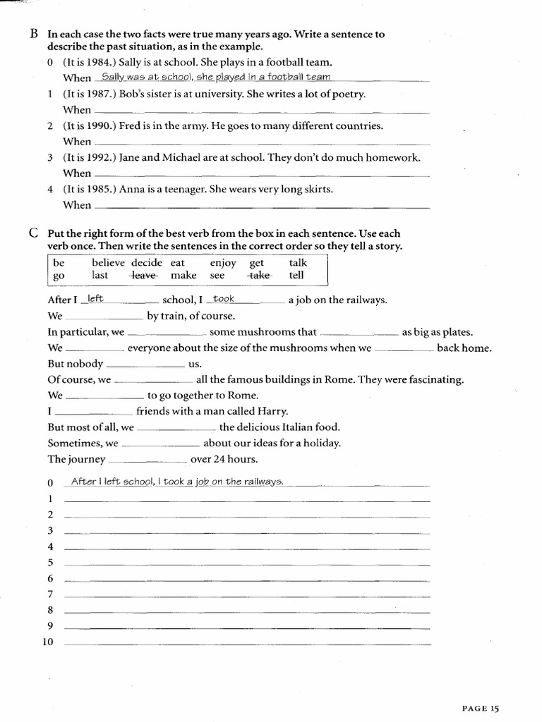 Grammar Spectrum 3 Intermediate With Key Author Norman Coe 13 | PDF