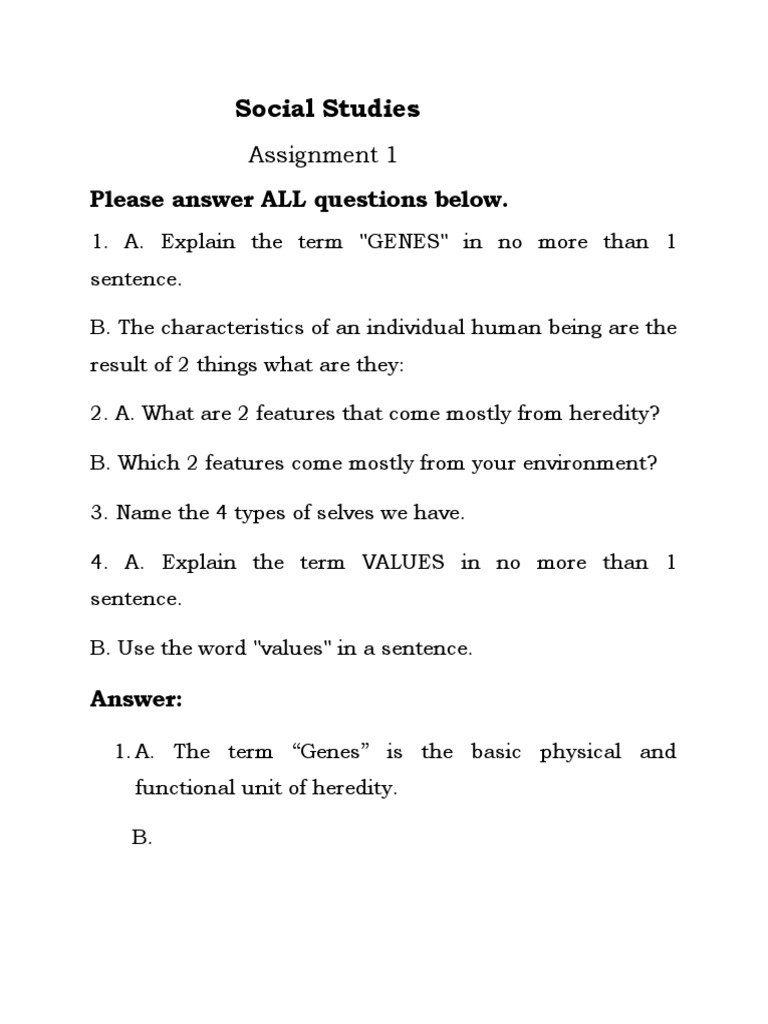 Social Studies | PDF