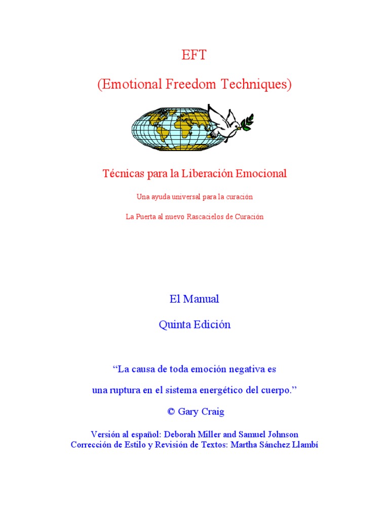 EFT Manual en Espanol | PDF | Fobia | Trauma psicólogico