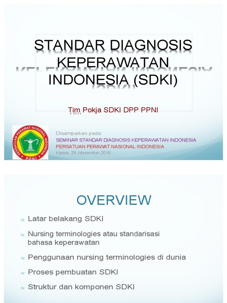 Sdki | PDF | Kesehatan Holistik | Sains & Matematika